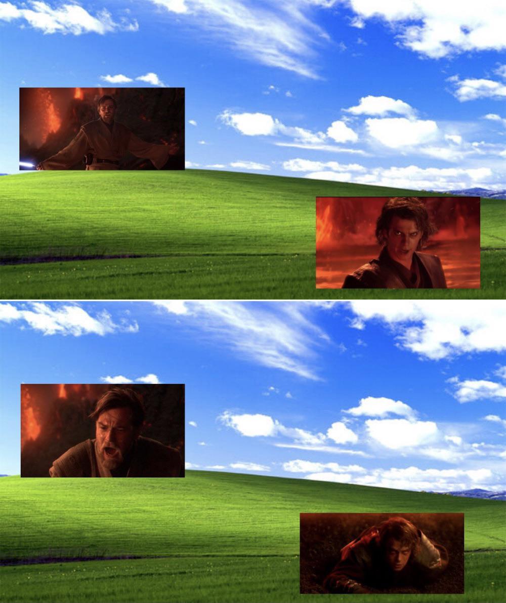 Windows XP high ground | Scrolller