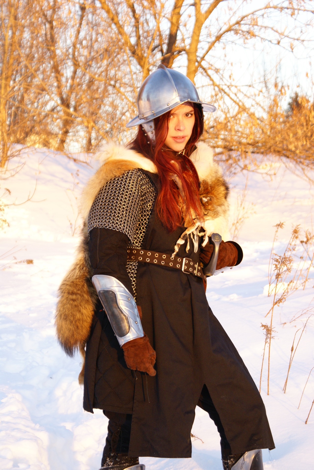 Winter 2018 LARP attire photoshoot by chradi.tumblr.com | Scrolller
