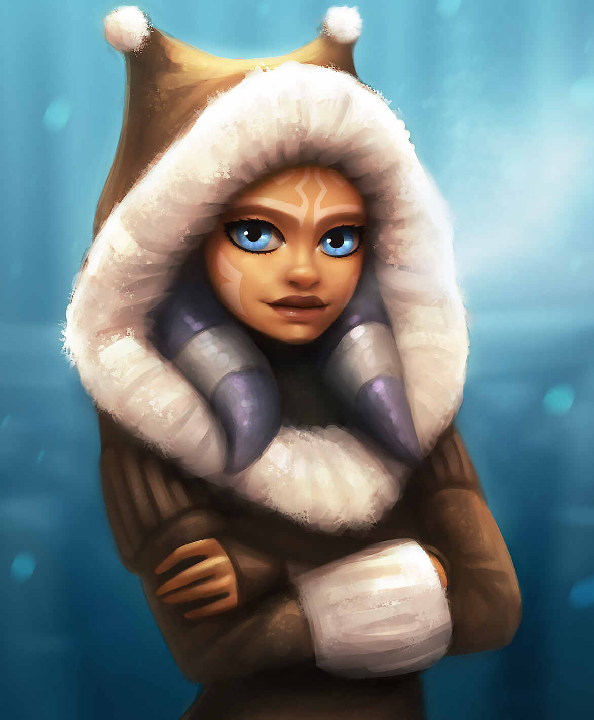 Winter coat Ahsoka | Scrolller