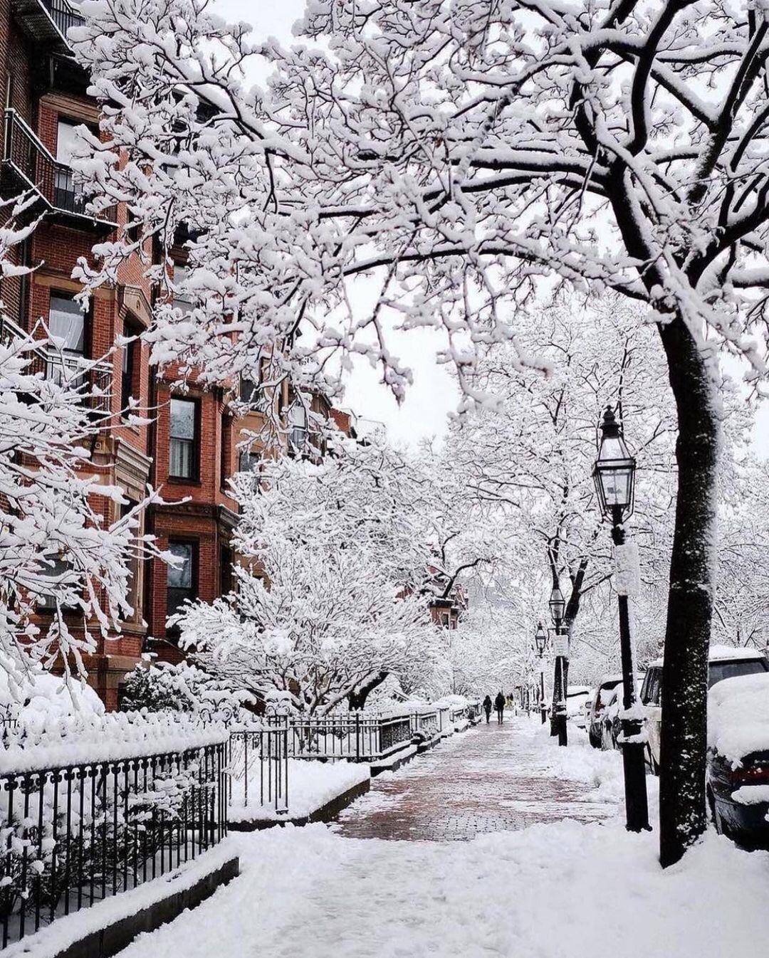 Winter in Boston, Massachusetts | Scrolller