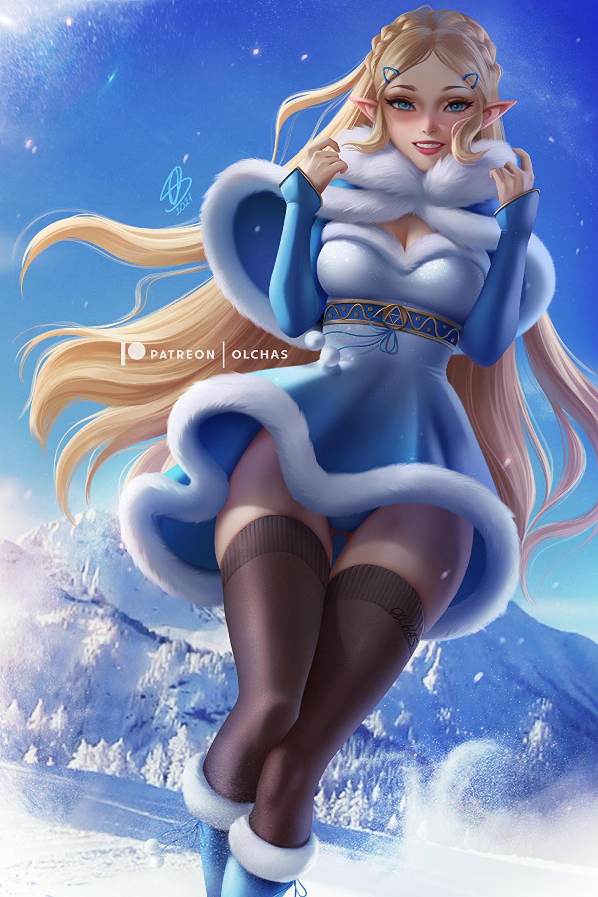 Winter Zelda (OlchaS) | Scrolller