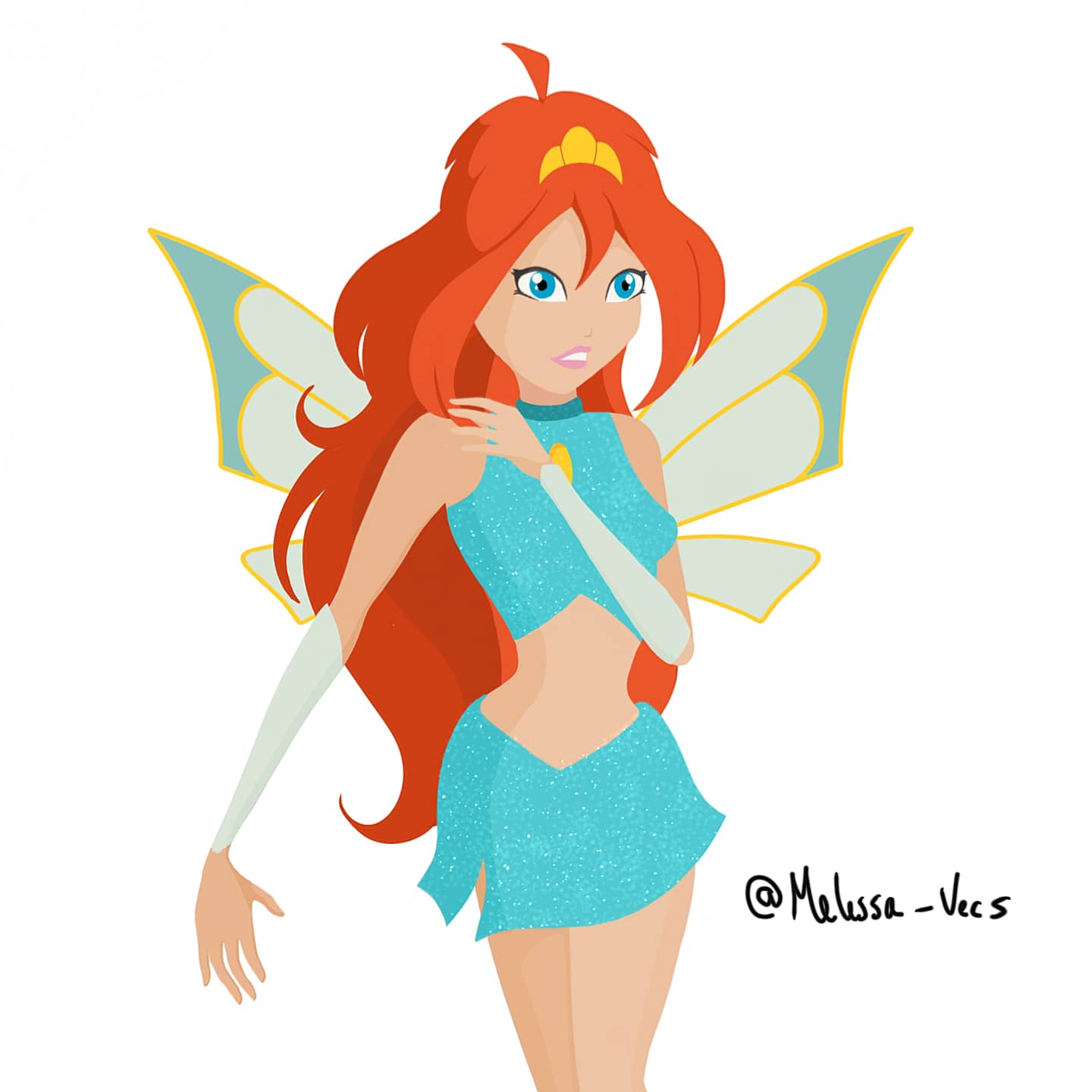 Winx club Bloom, me, digital, 2021 | Scrolller