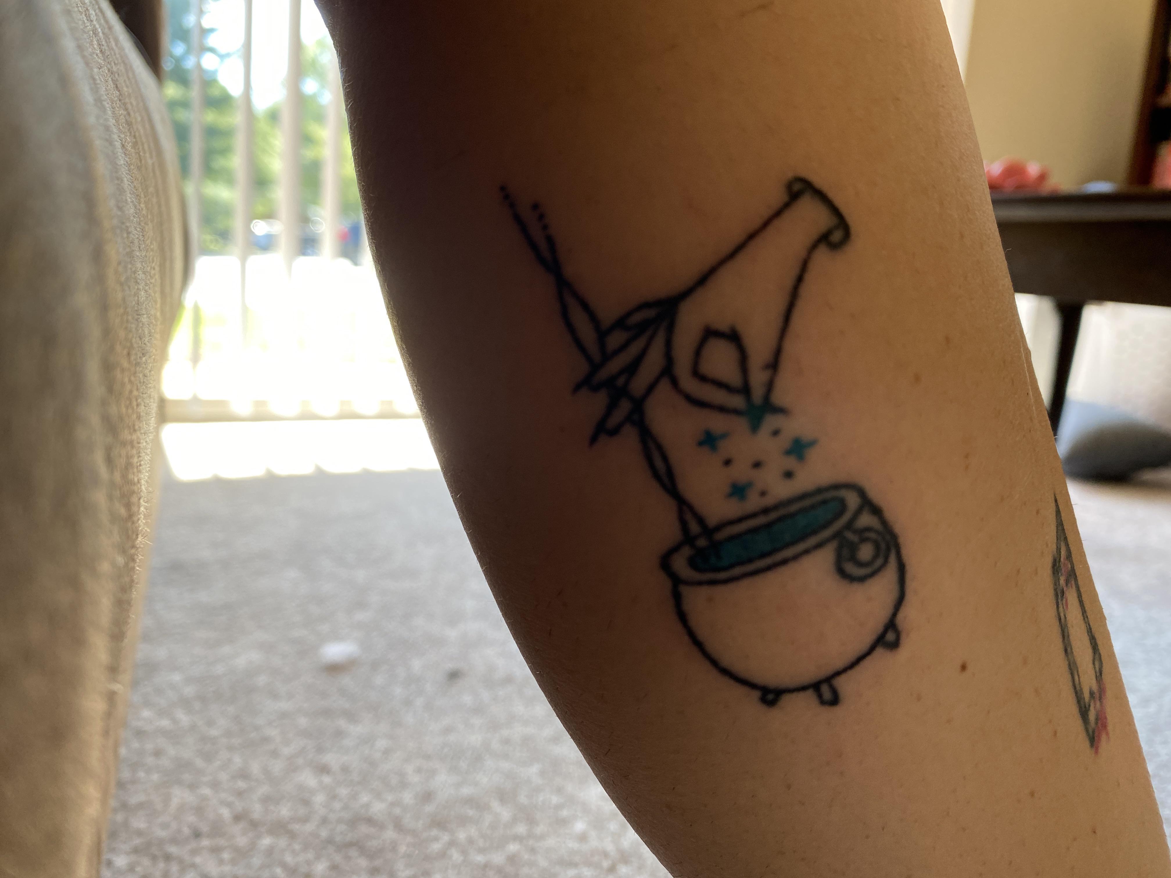 Witchy Cauldron stick n poke! | Scrolller
