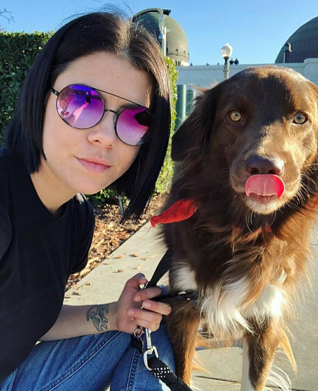 With her doggo | Scrolller