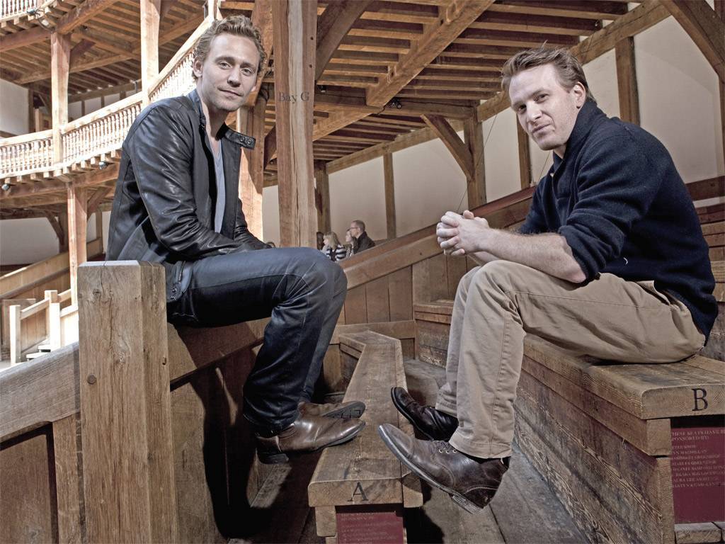 With Jamie Parker at the Globe Theater | Scrolller