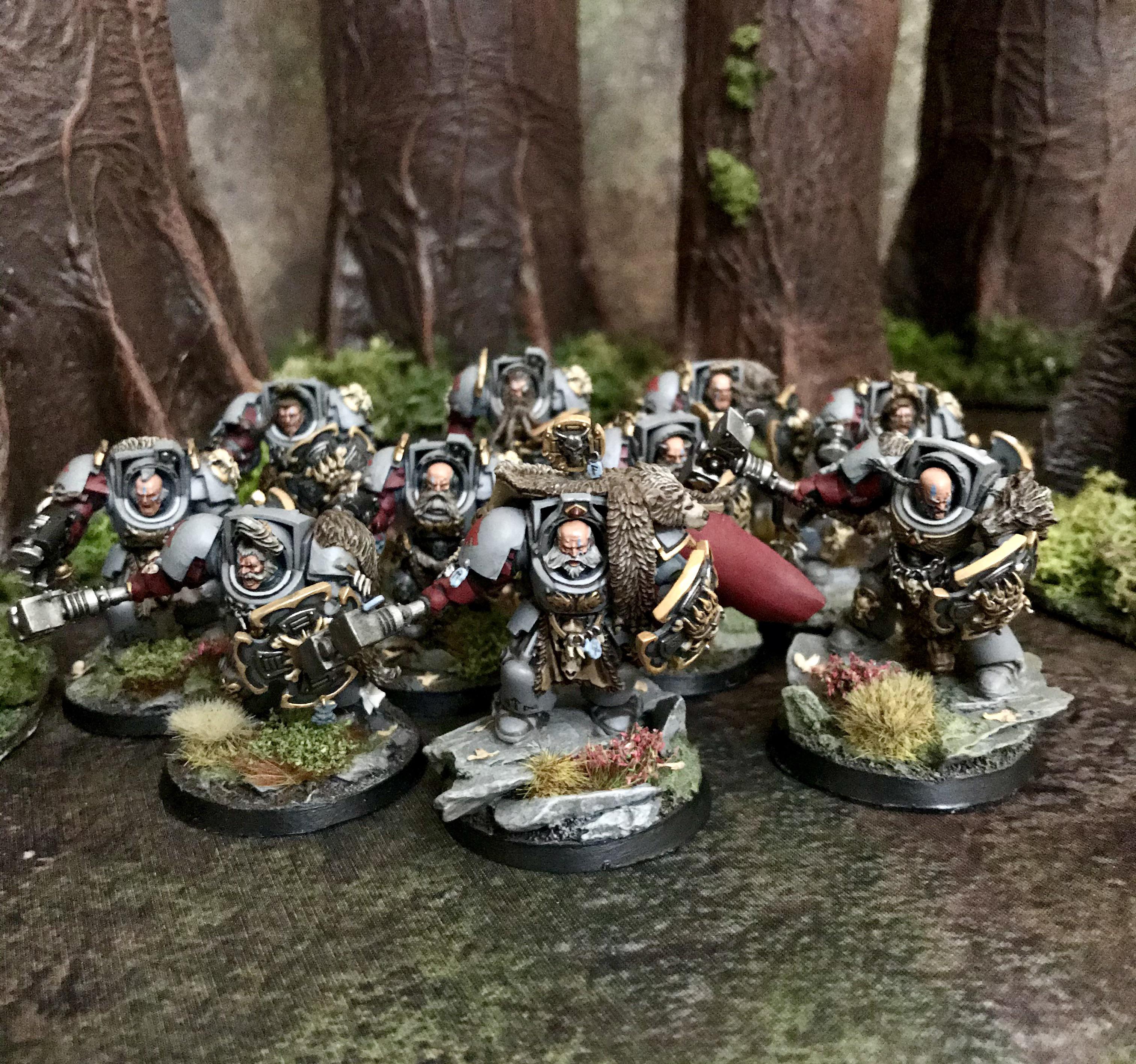 Wolf Guard Terminators of The Red Maw advance 🐺 | Scrolller