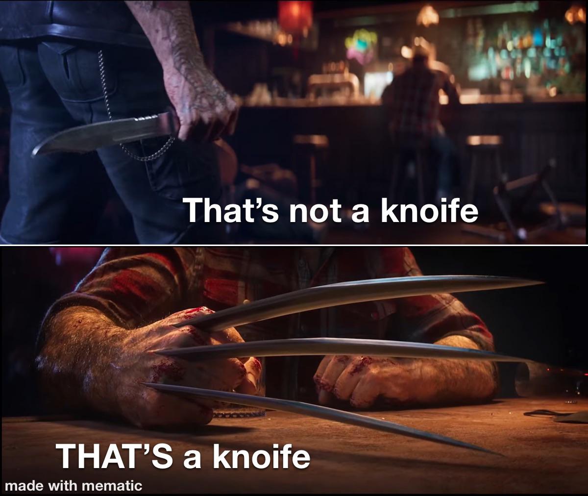 Wolverine trailer be like | Scrolller