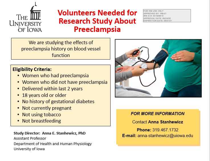 Women Who Had Preeclampsia Needed for Paid Research Study at UI | Scrolller