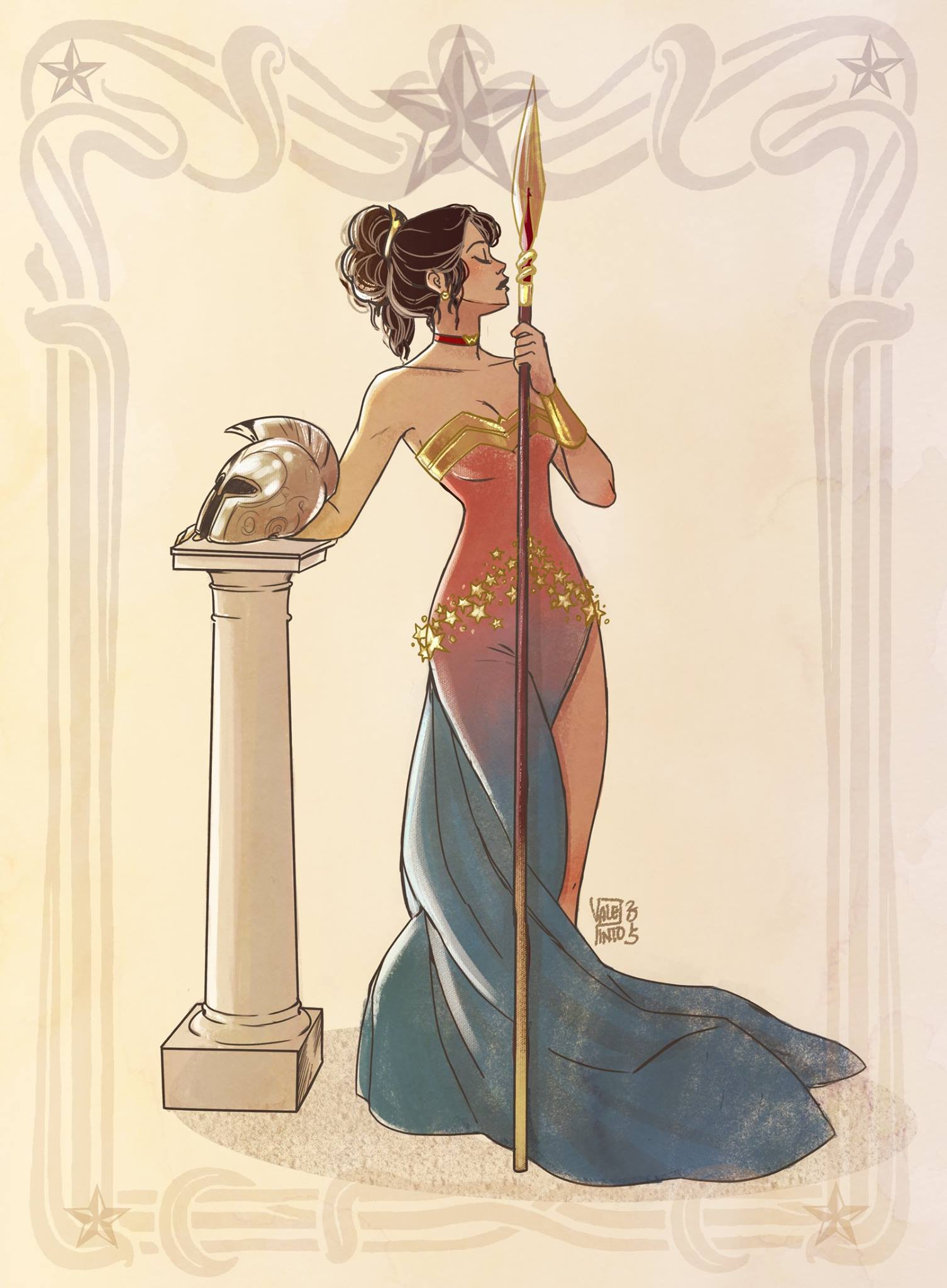 Wonder Woman by Valentina Pinto | Scrolller