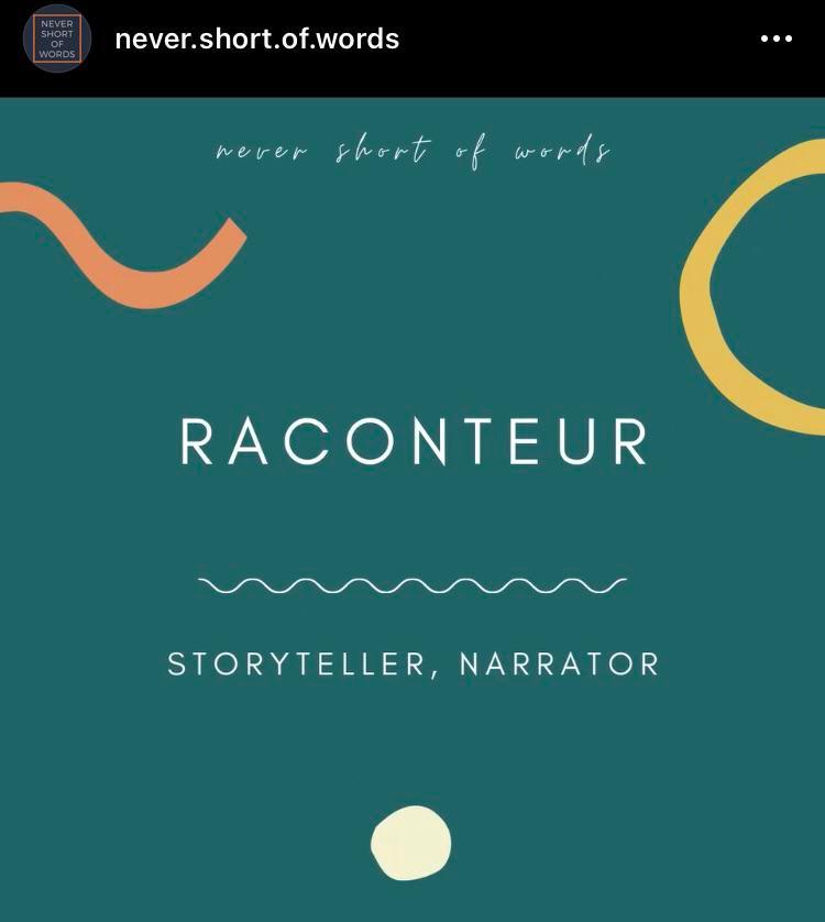Word of the day: Raconteur (noun) | Scrolller