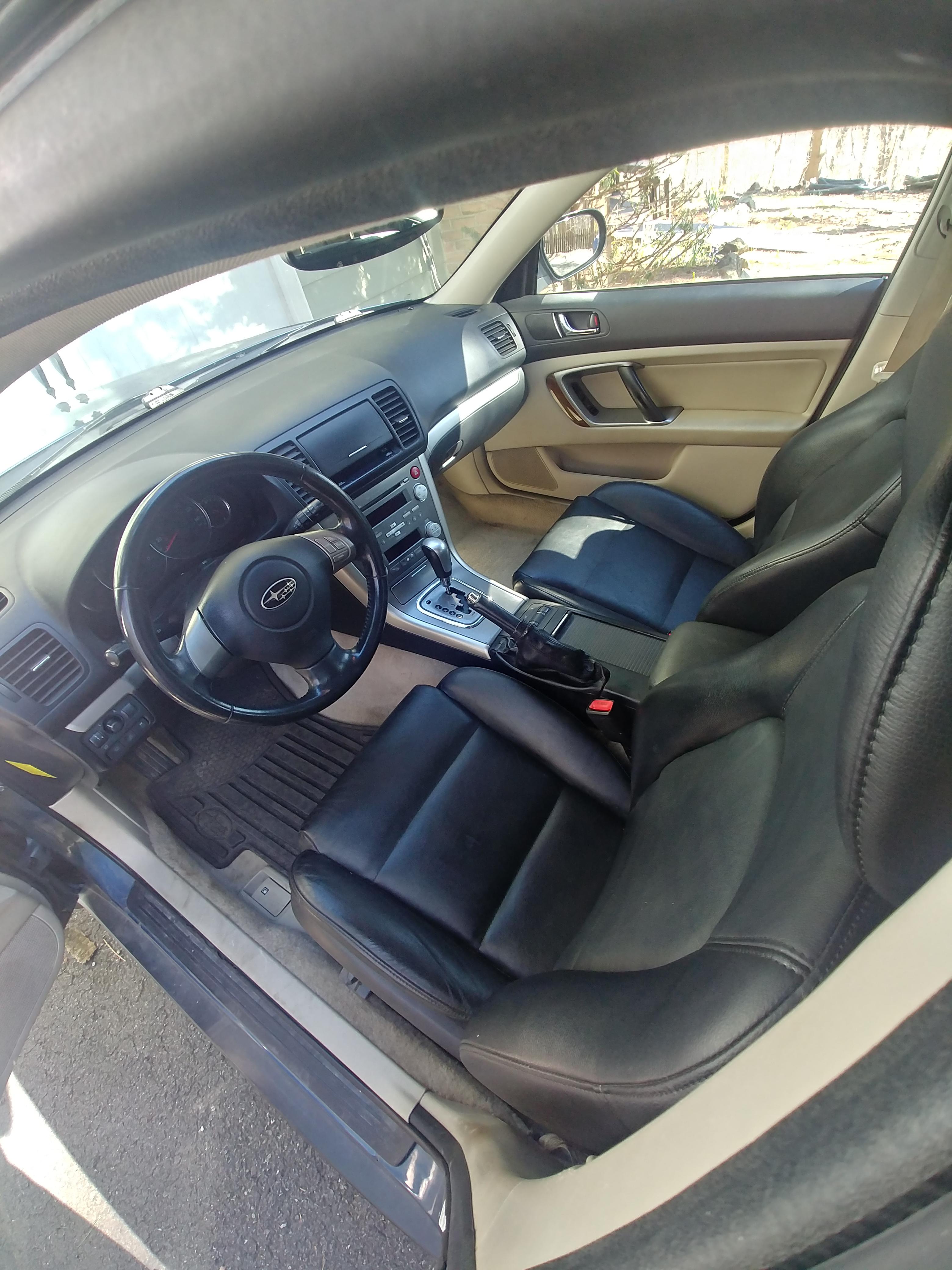 Work in progress beige to black interior swap. 08 OBK | Scrolller