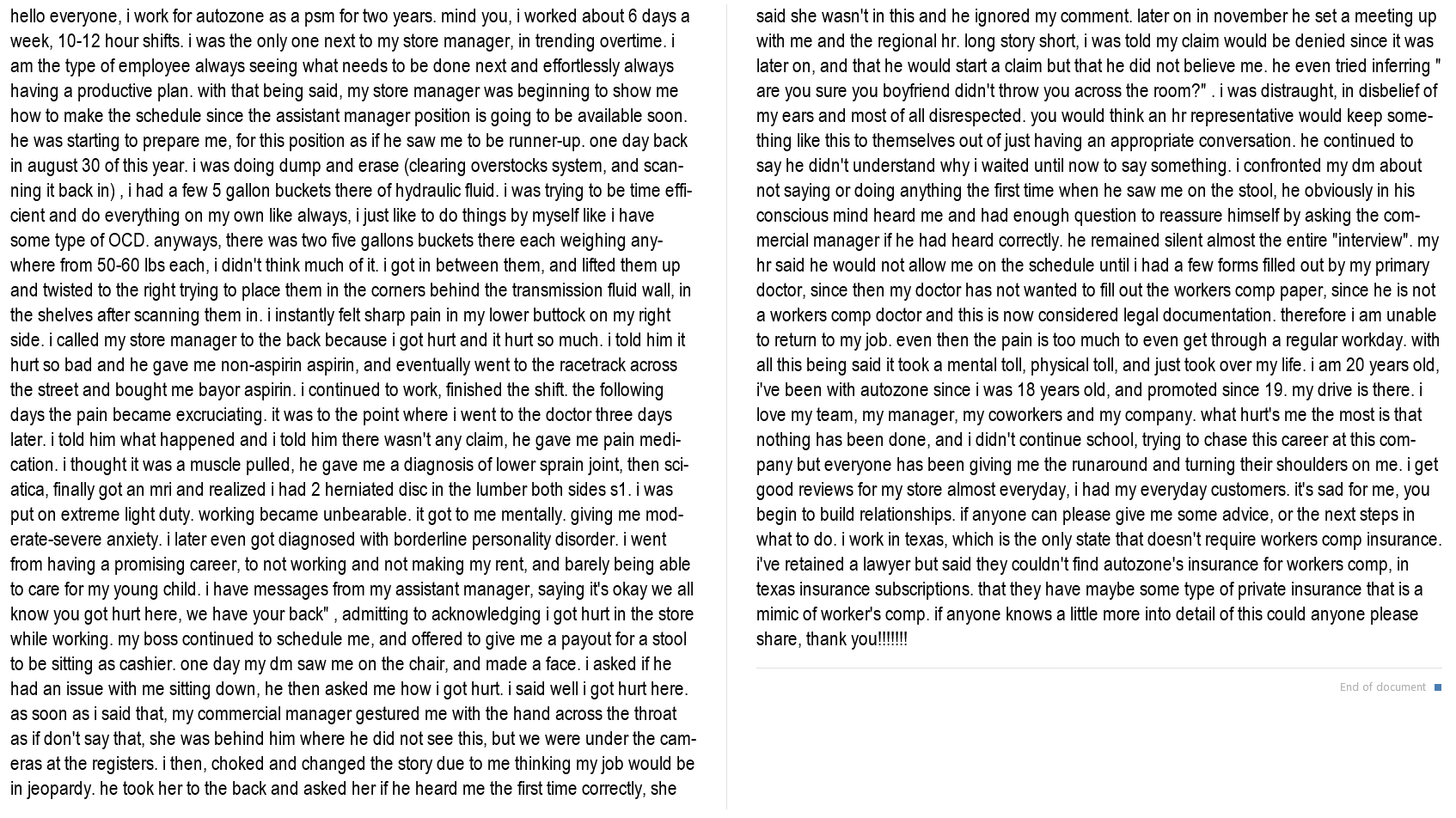 workers comp injury | Scrolller