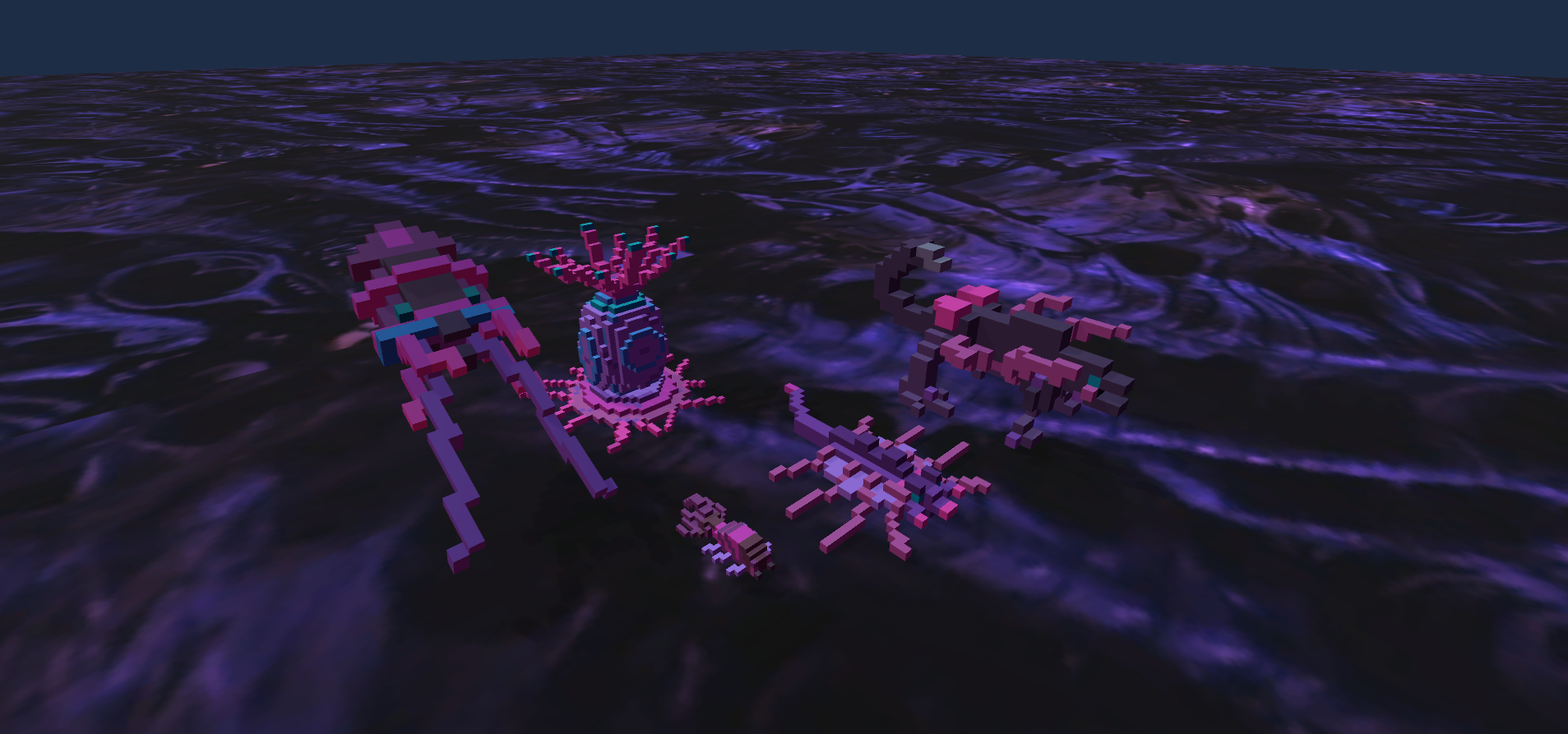 Working with placeholder units - made with MagicaVoxel | Scrolller