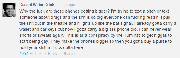 Worldstar user on the new iPhone 6 | Scrolller
