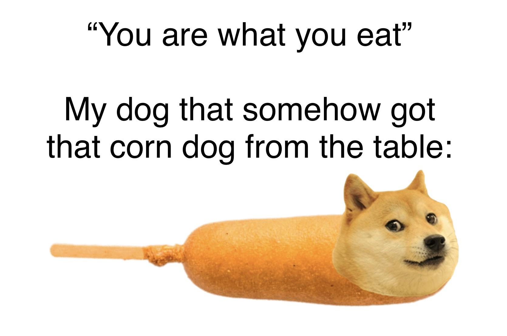 Would you have a corn doge or hot doge? | Scrolller