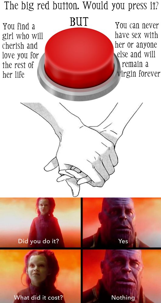 Would you press the button? | Scrolller