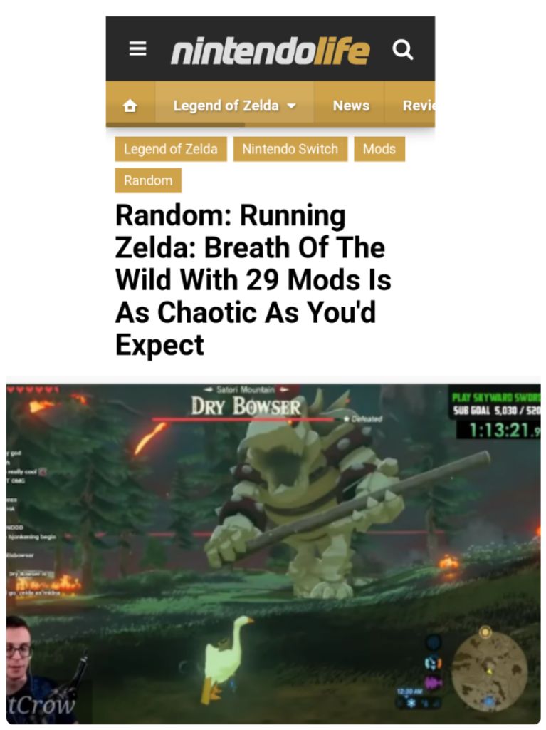 Wow, first Polygon and now Nintendo Life | Scrolller