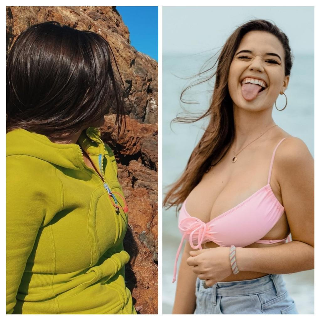 Wow I was not expecting that. Looked like a B cup- then an F cup | Scrolller