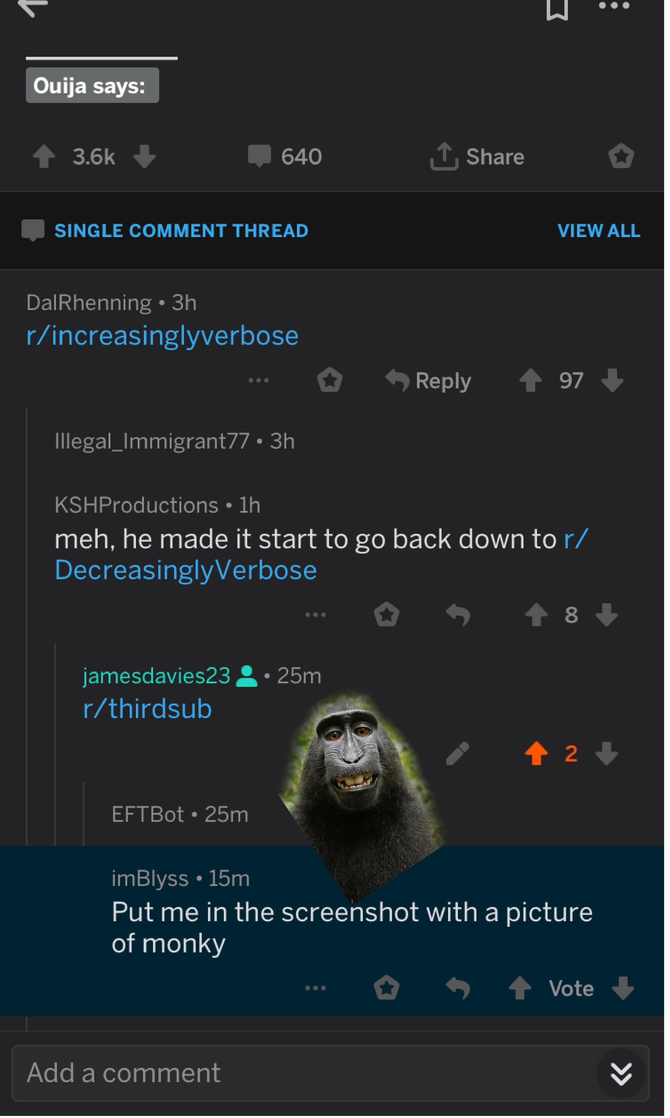 Wow much monky | Scrolller