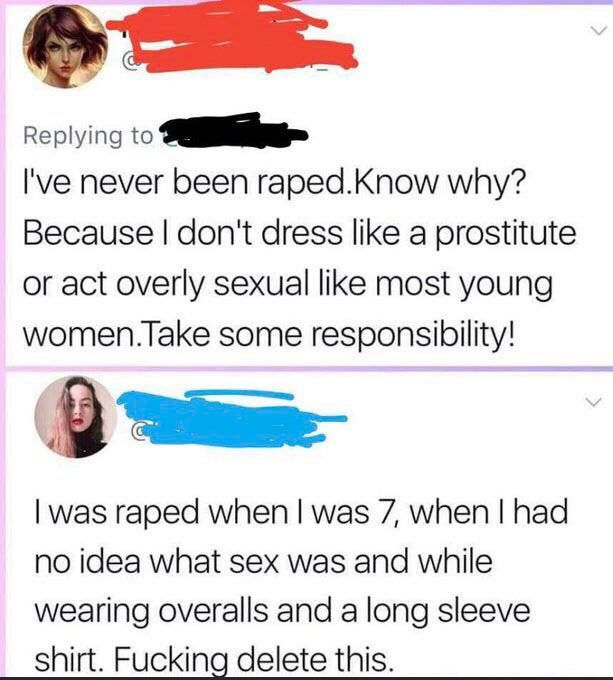 WTF is this first woman's logic??? | Scrolller