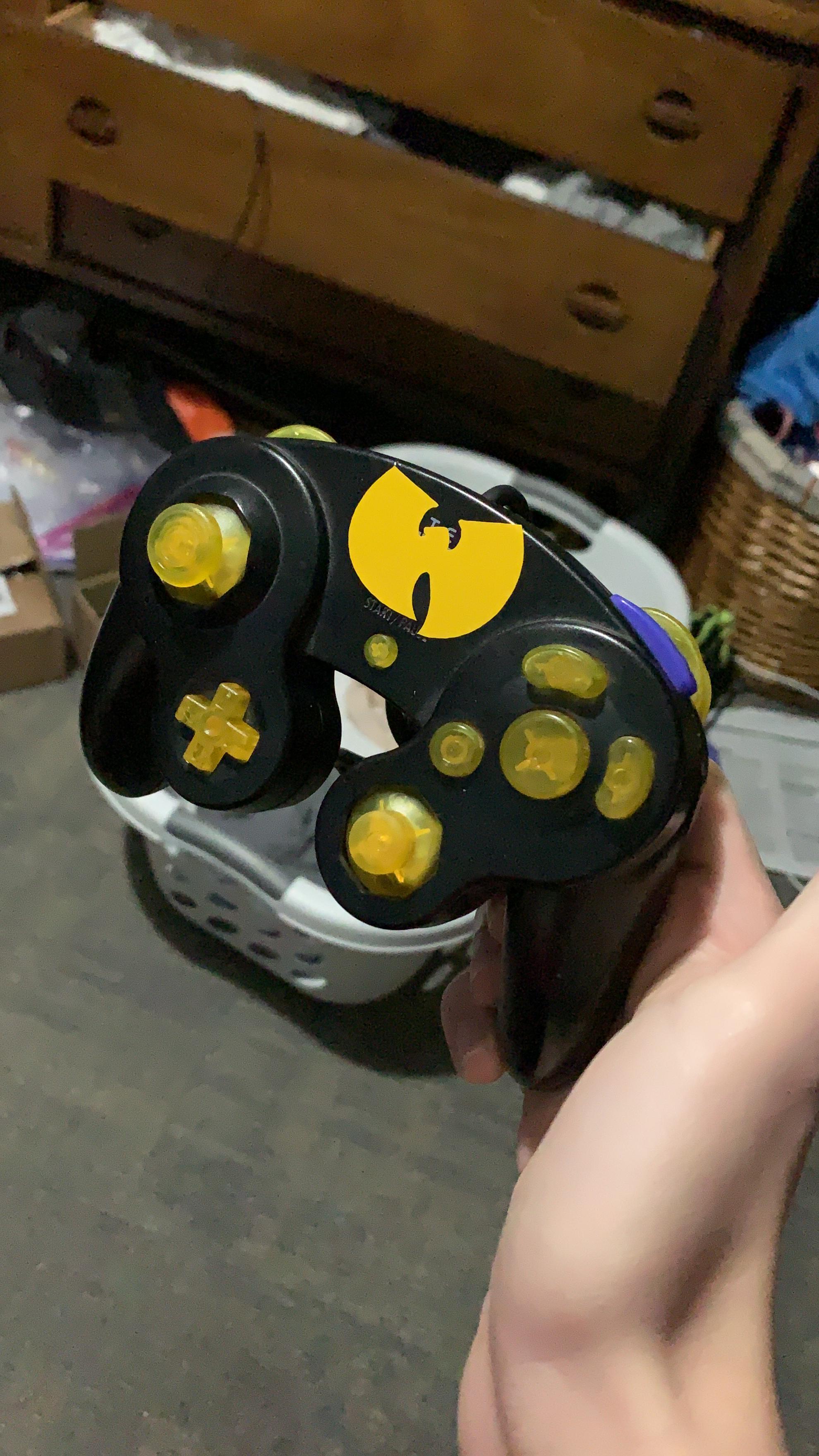 Wu-Tang GameCube Controller | Scrolller
