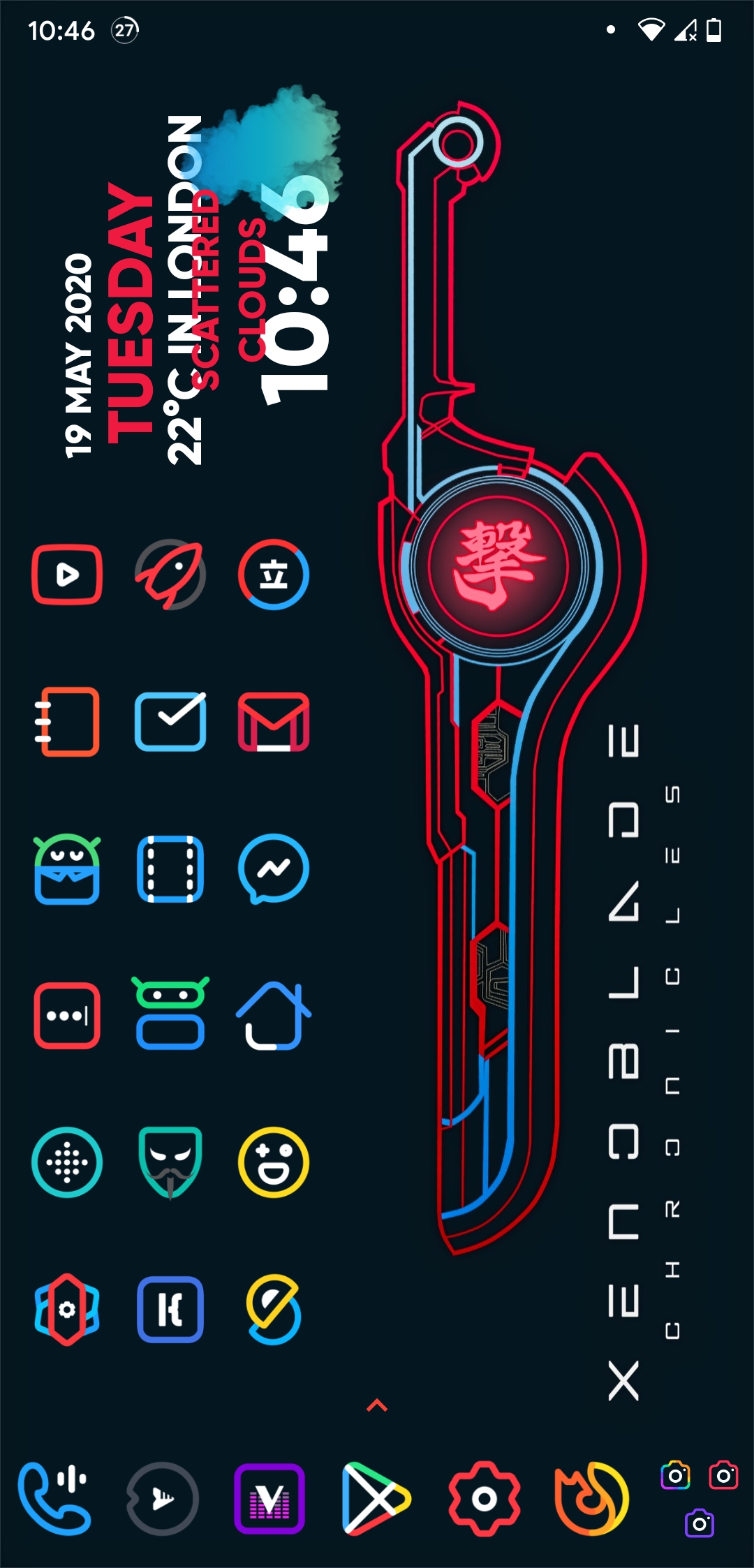 Xenoblade Chronicles-Themed Homescreen | Scrolller