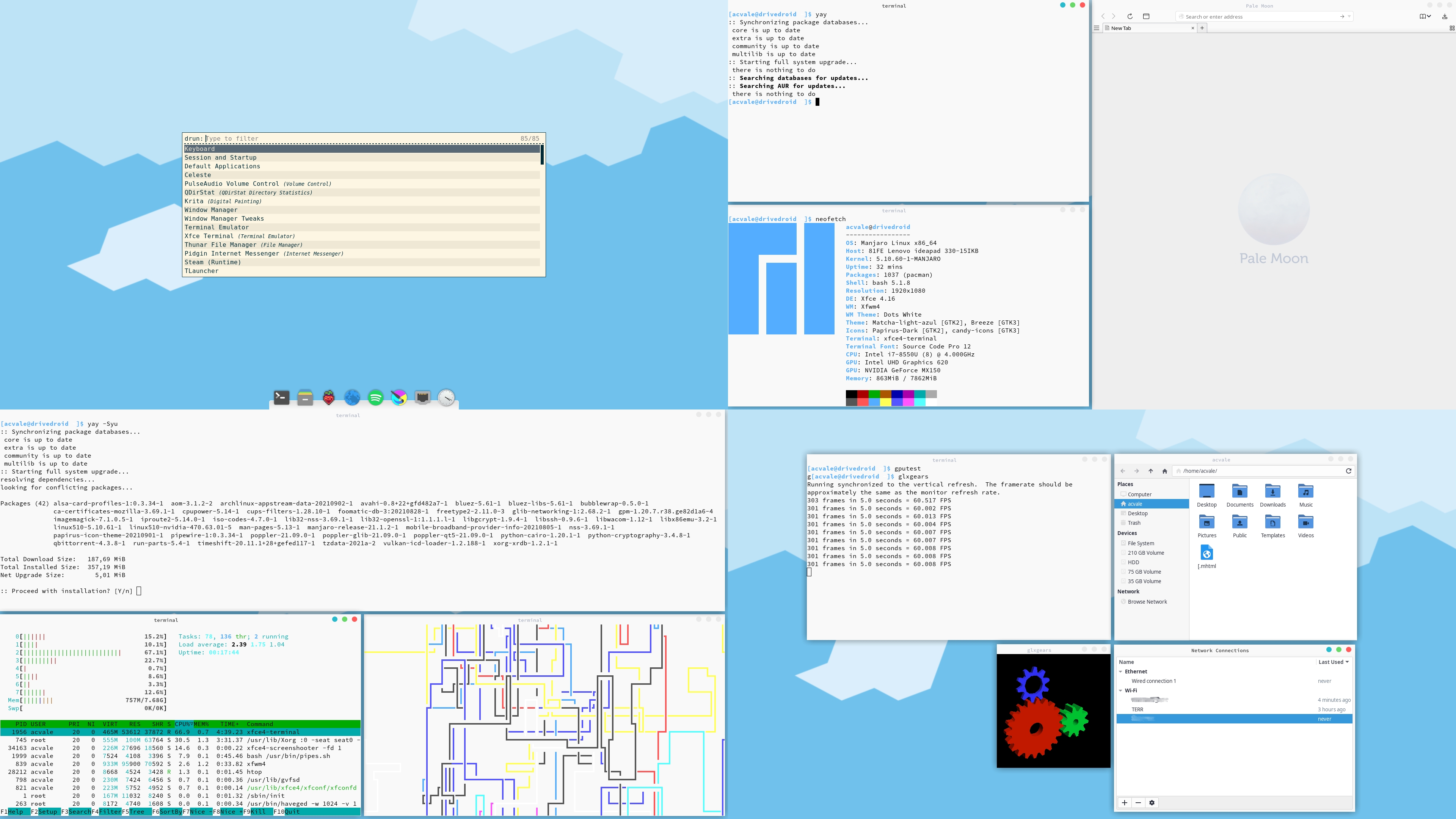 [Xfce] Basic white | Scrolller