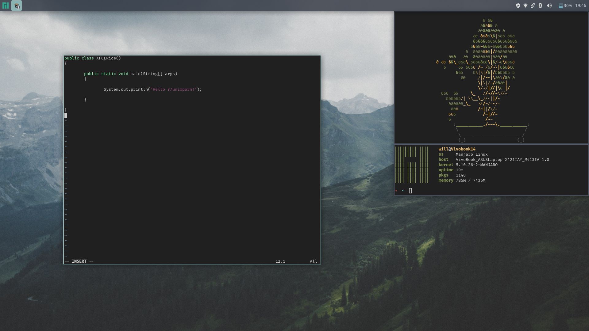 [XFCE] just moved to linux from windows, my first rice. | Scrolller