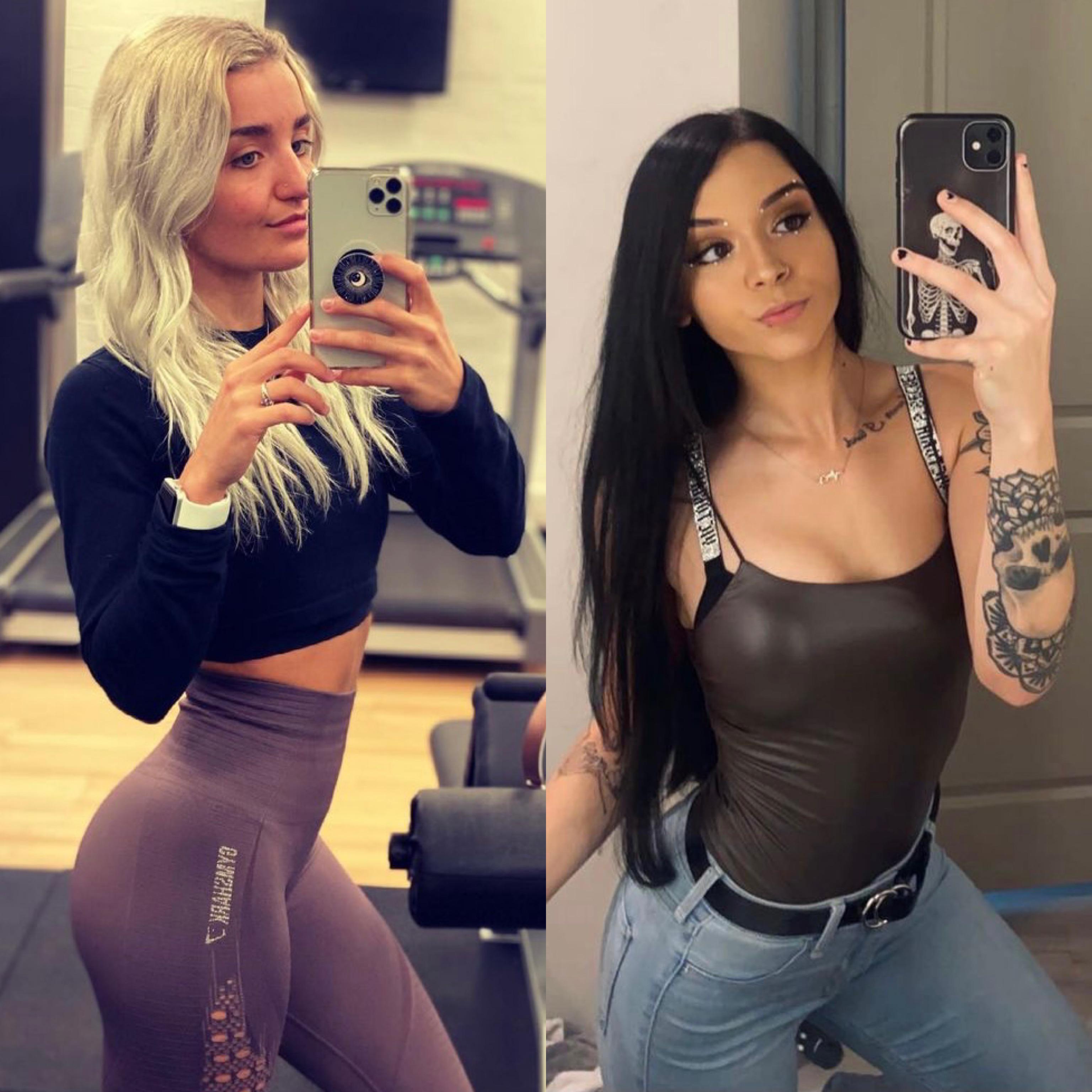 Xia brookside or Cora Jade?? 🔥 | Scrolller