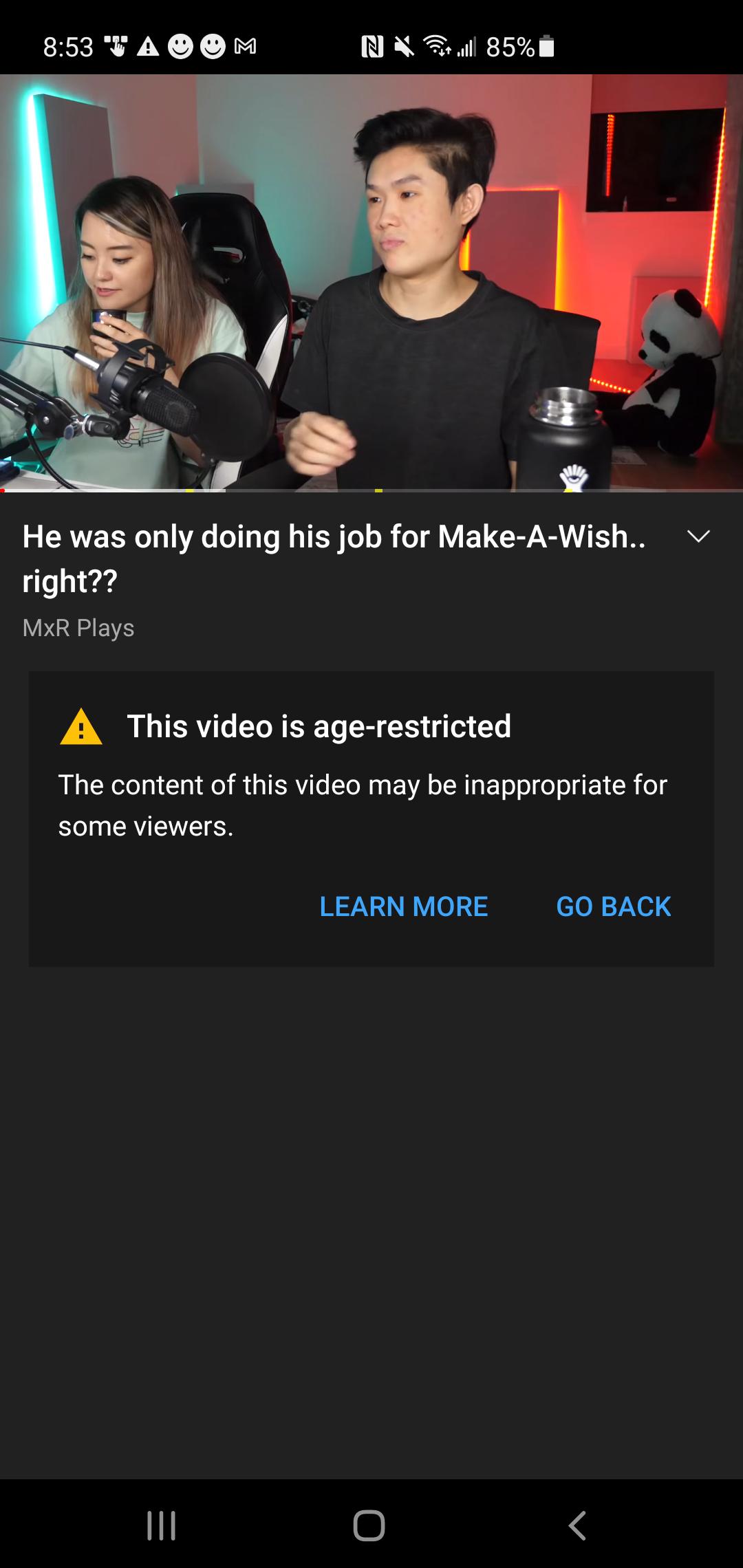Yall, how tf is this video age-restricted??? This isn't fair. 😡 | Scrolller