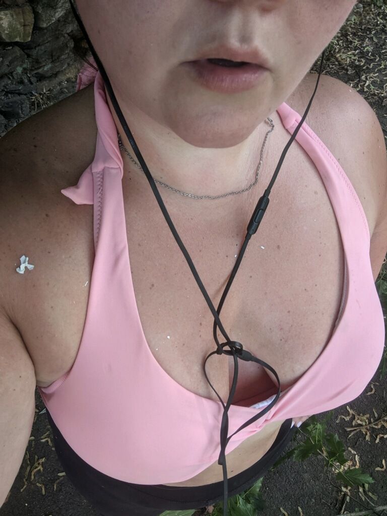 Yard work in my bathing suit top... | Scrolller