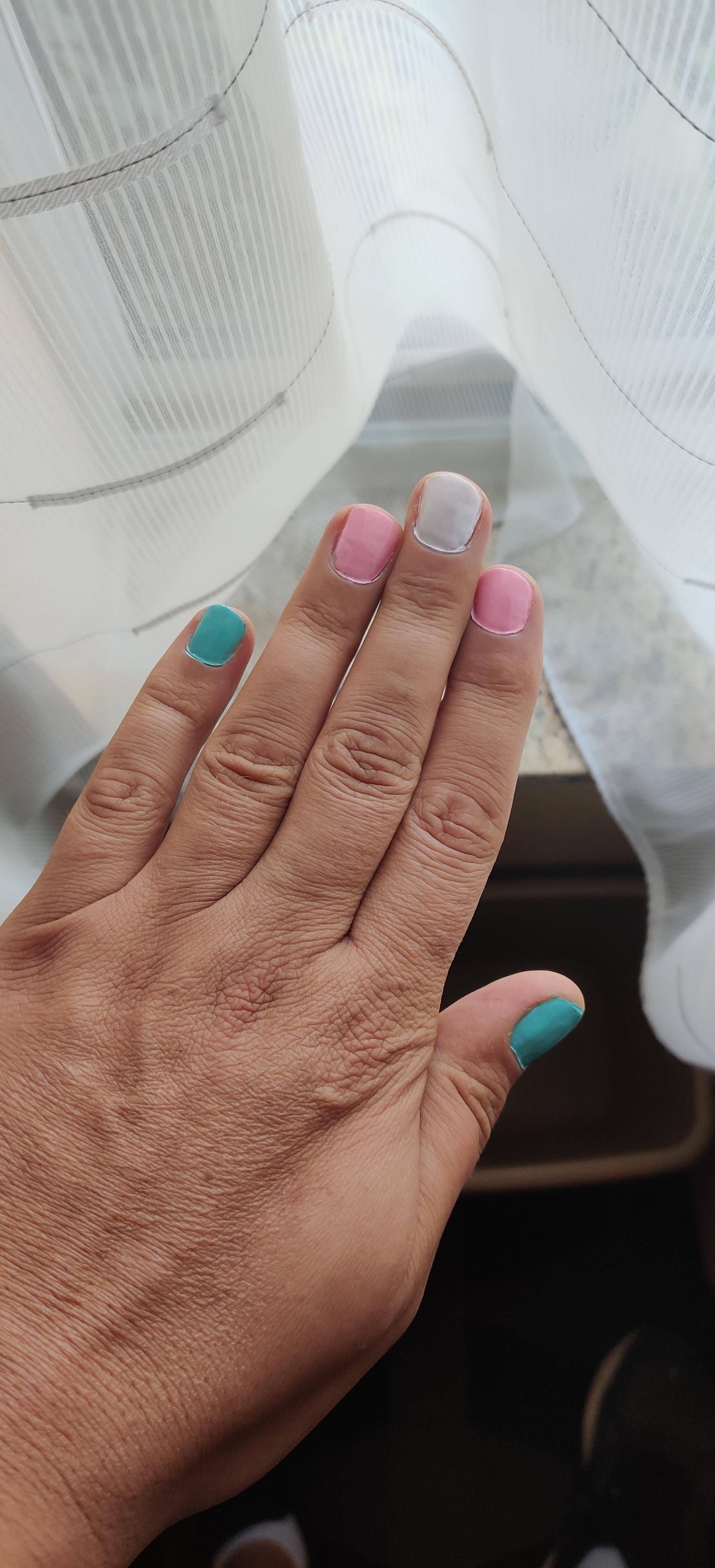Yay! I did a thing today, and learned I don't like gel nail polish... | Scrolller