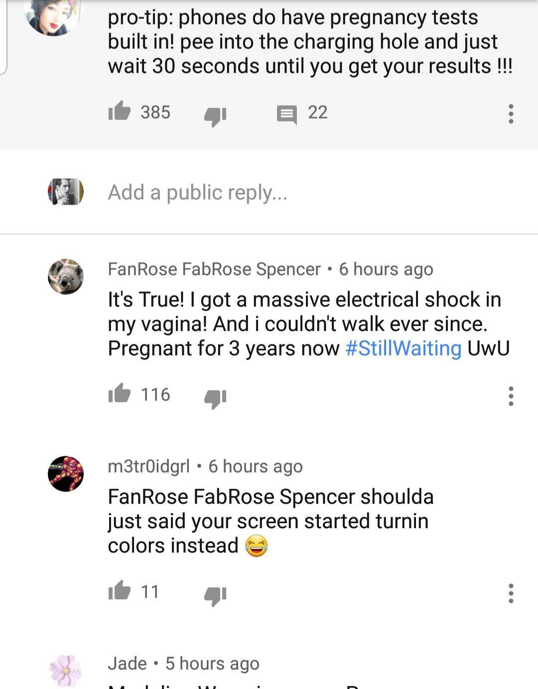 Yay Im Pregnant Scrolller