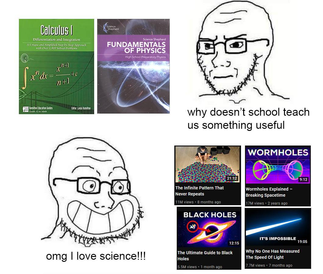 Yay quantum mechanics 😁😁😁 | Scrolller