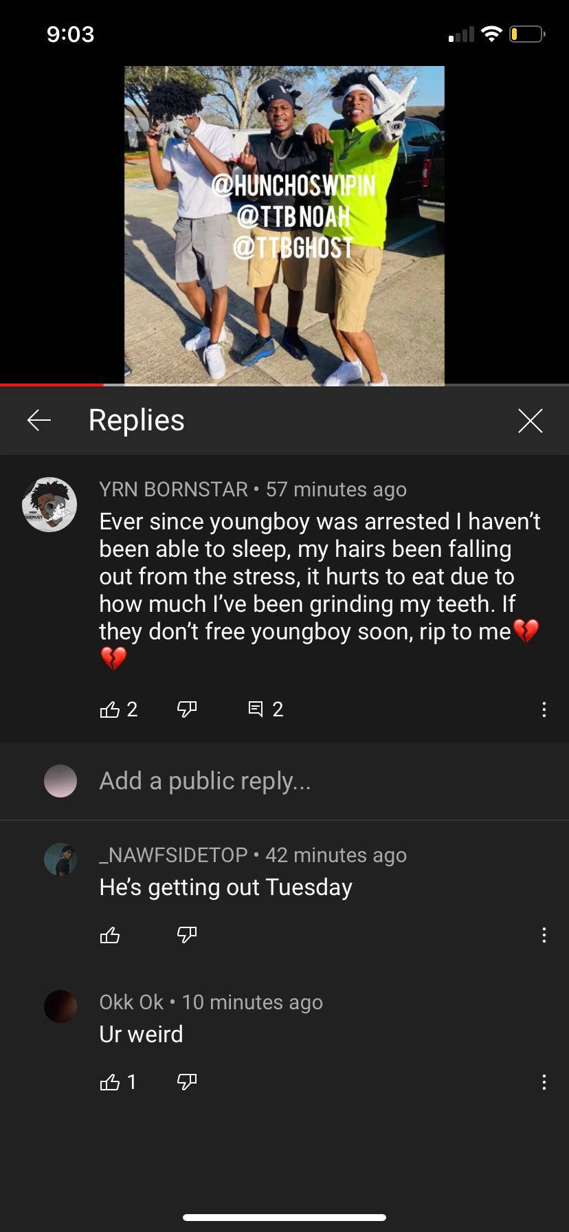 Yb fans so weird | Scrolller