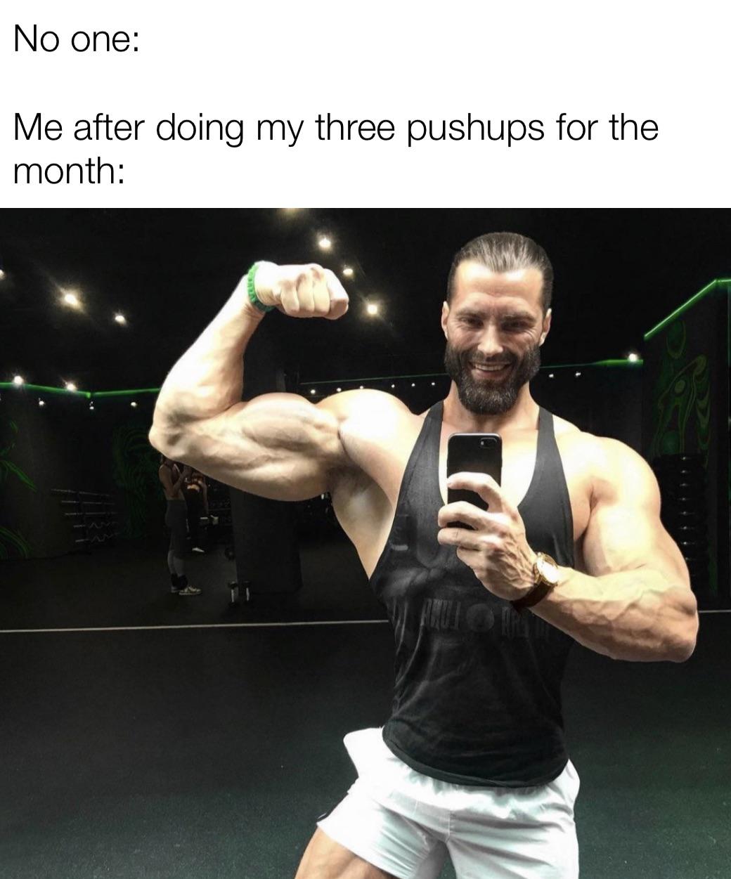 Yea I exercise... be scared | Scrolller