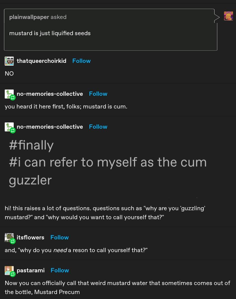 yeah i'm something of a cumlord myself | Scrolller