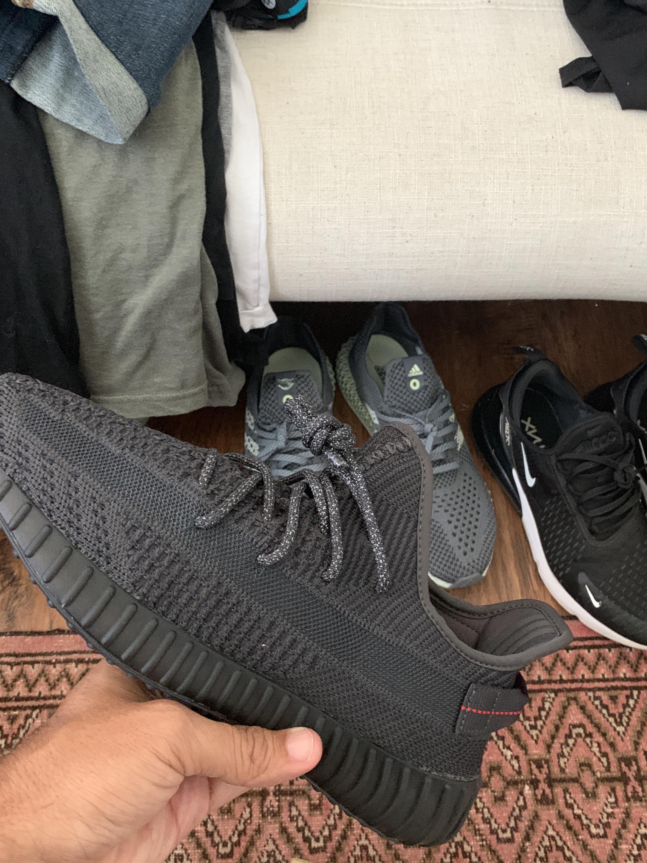 Yeezy 350 V2 “black” are so much better in person. | Scrolller