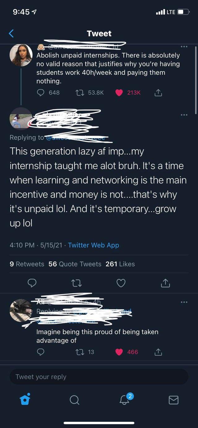 Yes, free labor | Scrolller