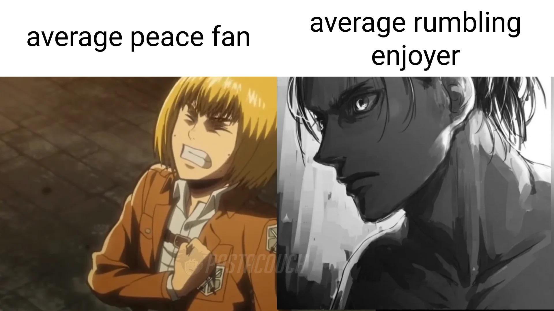 Yes I’ll do the rumbling ? Problem ? | Scrolller