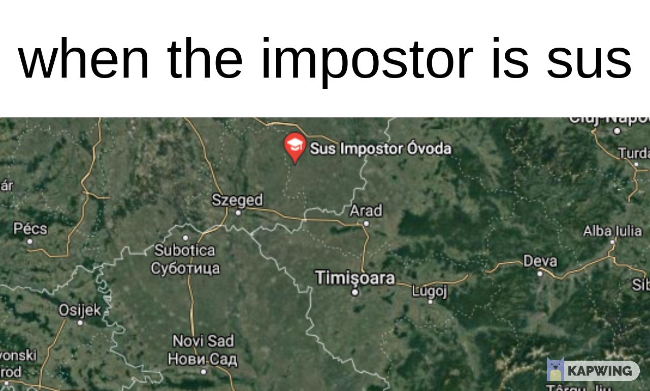 yes... very sus... | Scrolller