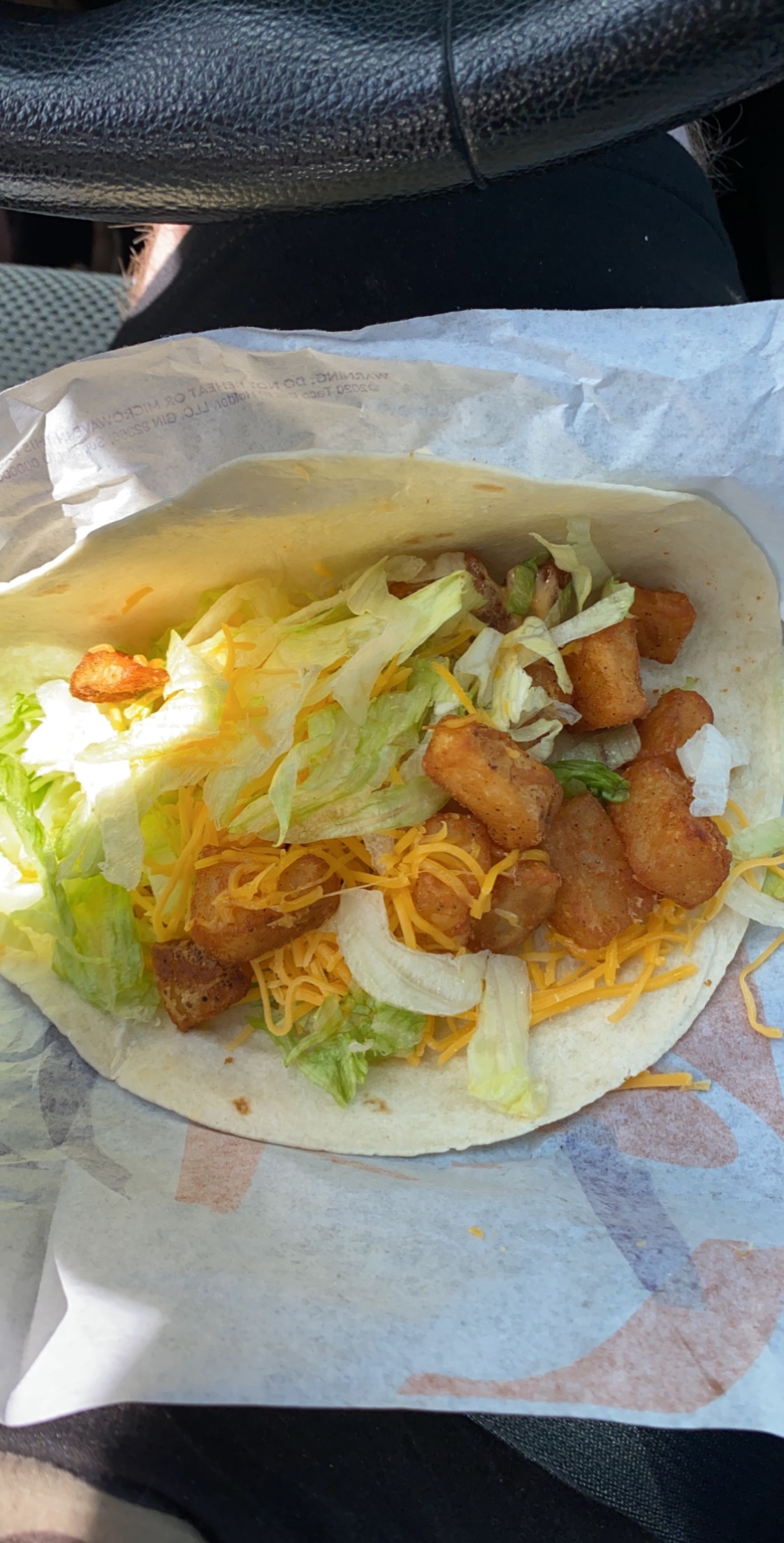 Yesterday’s Spicy Potato Taco | Scrolller