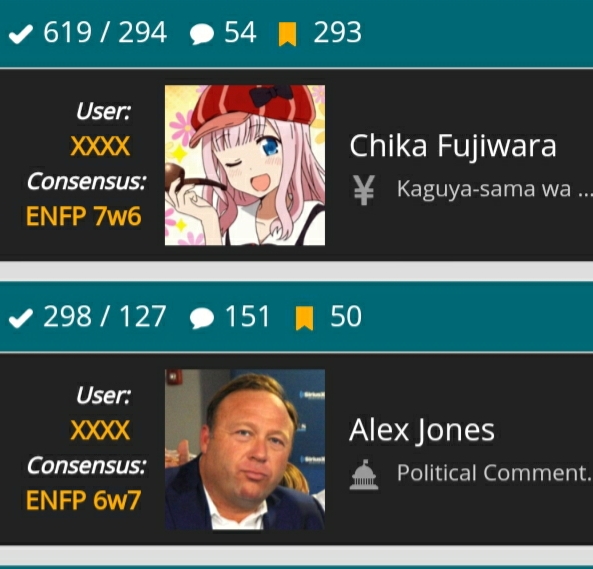 Yet another "duality of ENFP" example | Scrolller