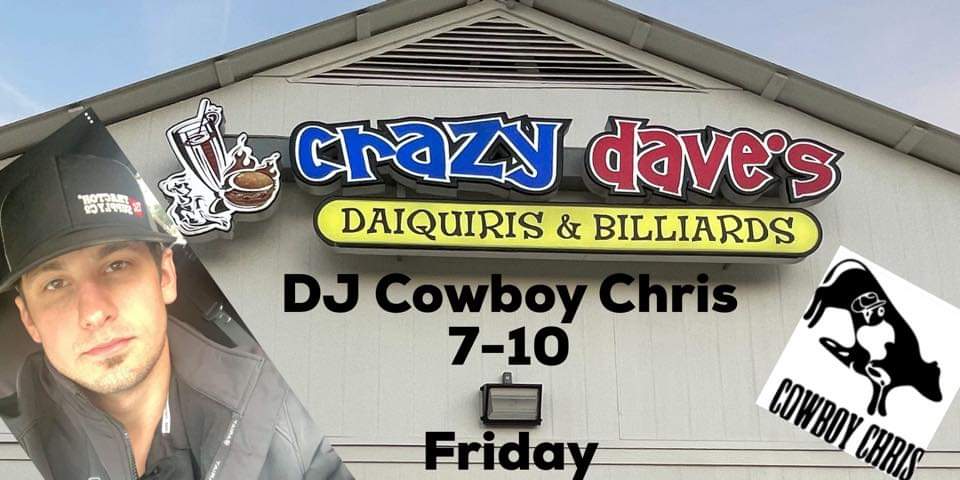 Yo Super Cool Cowboy Chris Dj Ing At Crazy Daves At Ram Ranch Gonzales