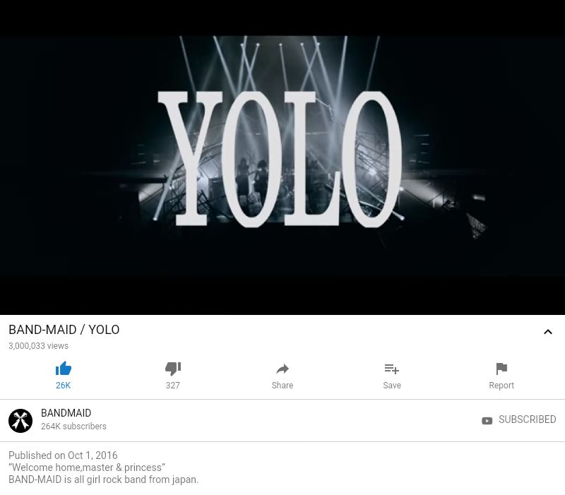 YOLO Official MV has surpassed 3 million views on Youtube | Scrolller