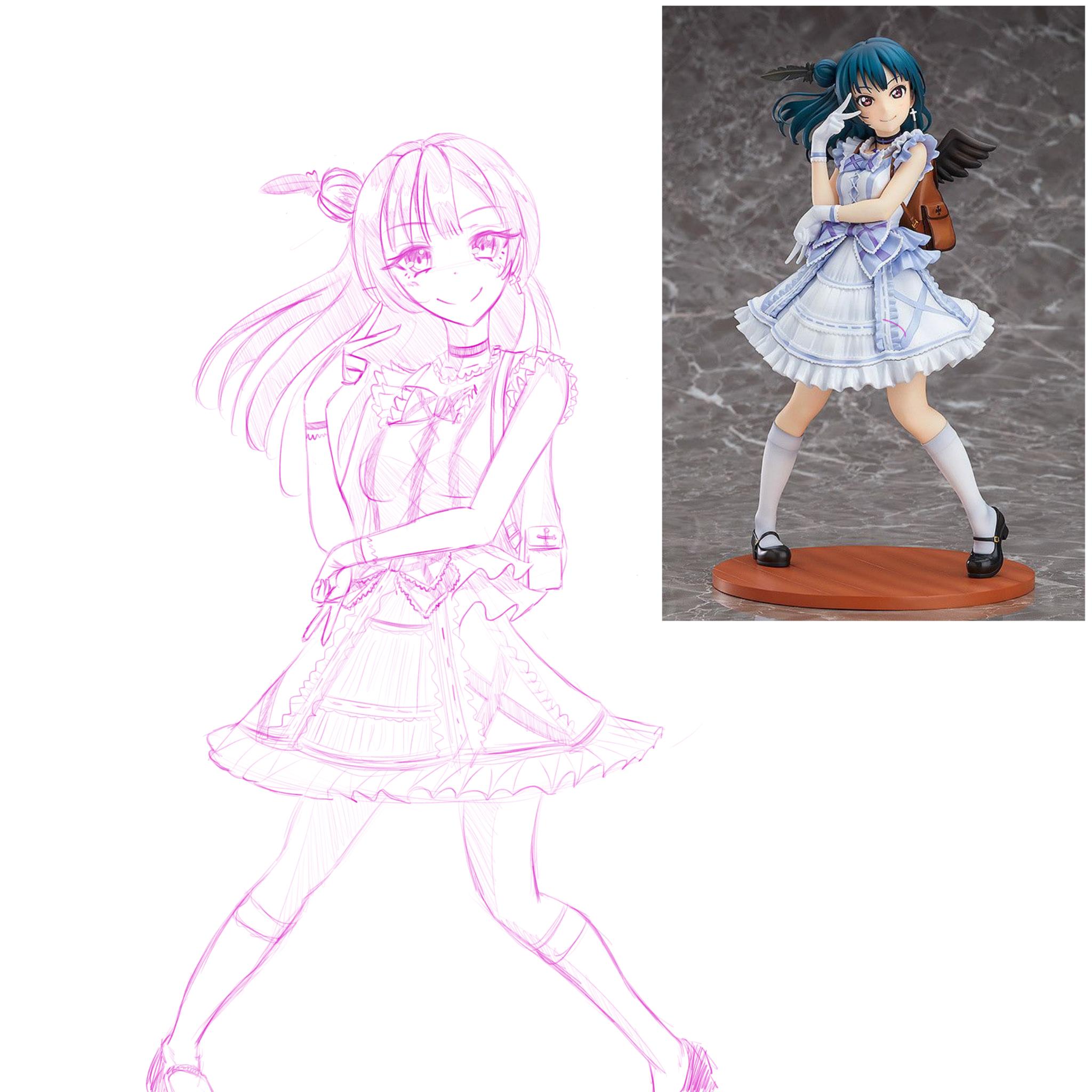 Yoshiko Tsushima sketch practice | Scrolller