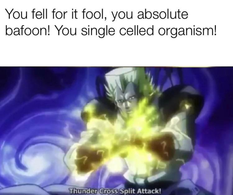 You absolute buffoon | Scrolller