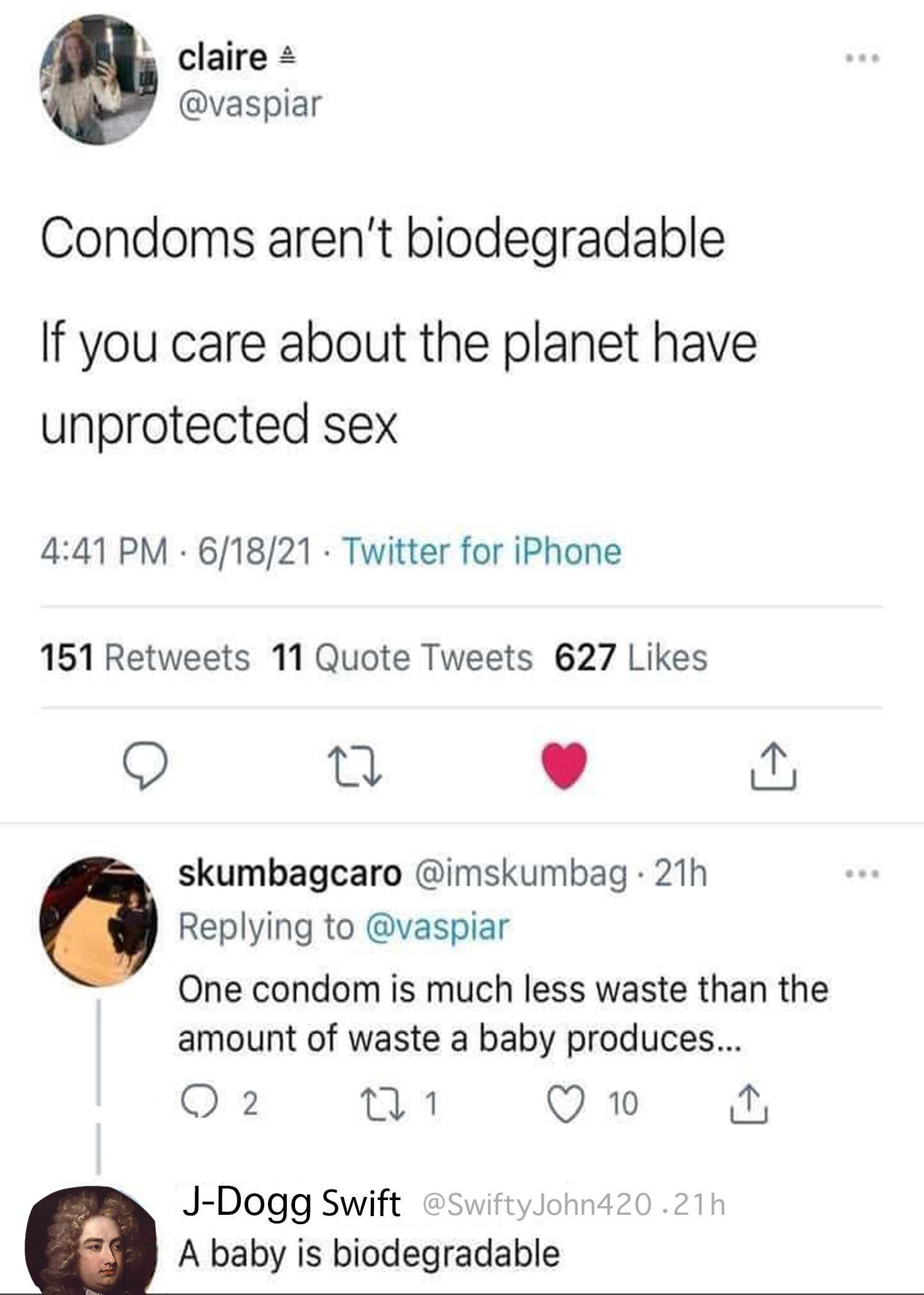 You all should read A modest proposal by Jonathan Swift. Its a quick read | Scrolller