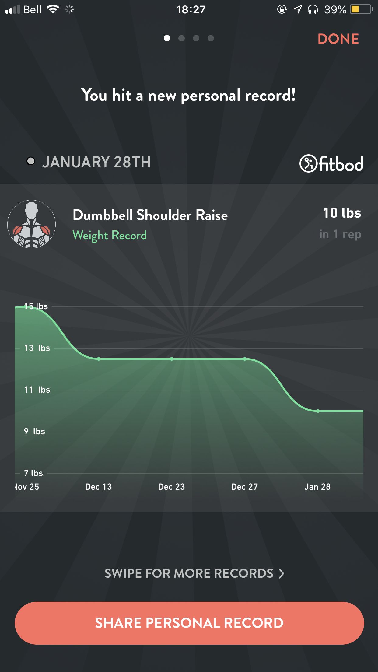 You hit a new personal record low! (bug?) | Scrolller