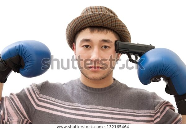 Young guy hat boxing gloves commits | Scrolller